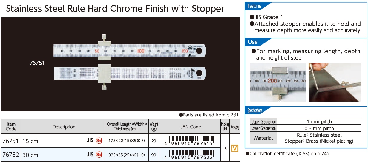 Ichiban Precision Sdn Bhd - Shinwa - Shinwa Stainless Steel Ruler, 6-folding Stainless Steel ...